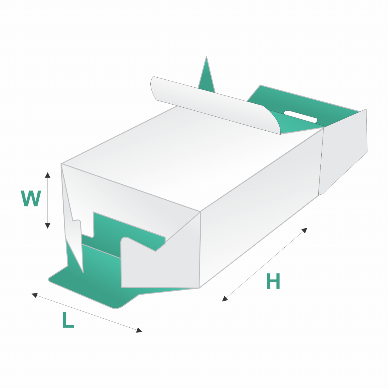 Five Panel Hanger 123 Bottom - Custom Boxes Pack