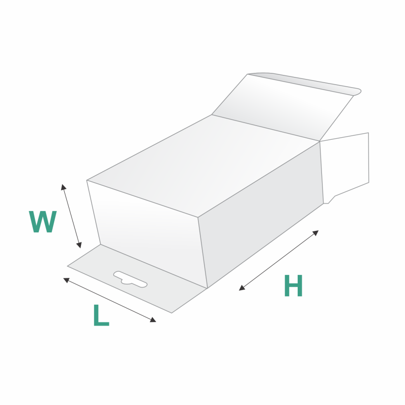 Five Panel Hanger Boxes - Custom Boxes Pack