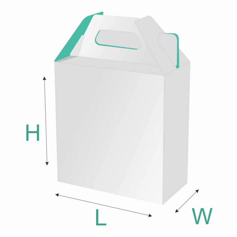 Gable Box - Custom Boxes Pack