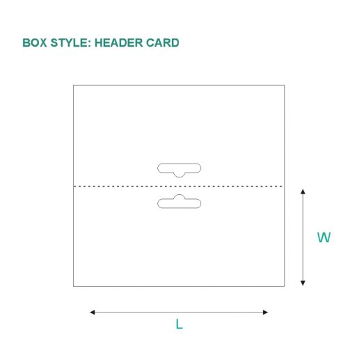 High-Quality Header Card Boxes