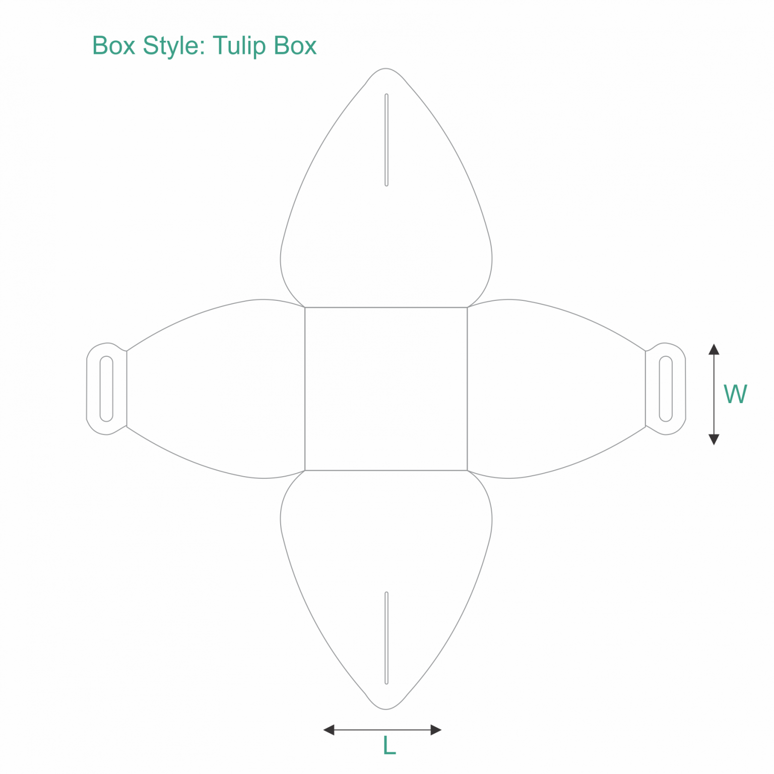 Adorable Custom Tulip Box