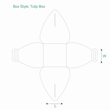 Adorable Custom Tulip Box